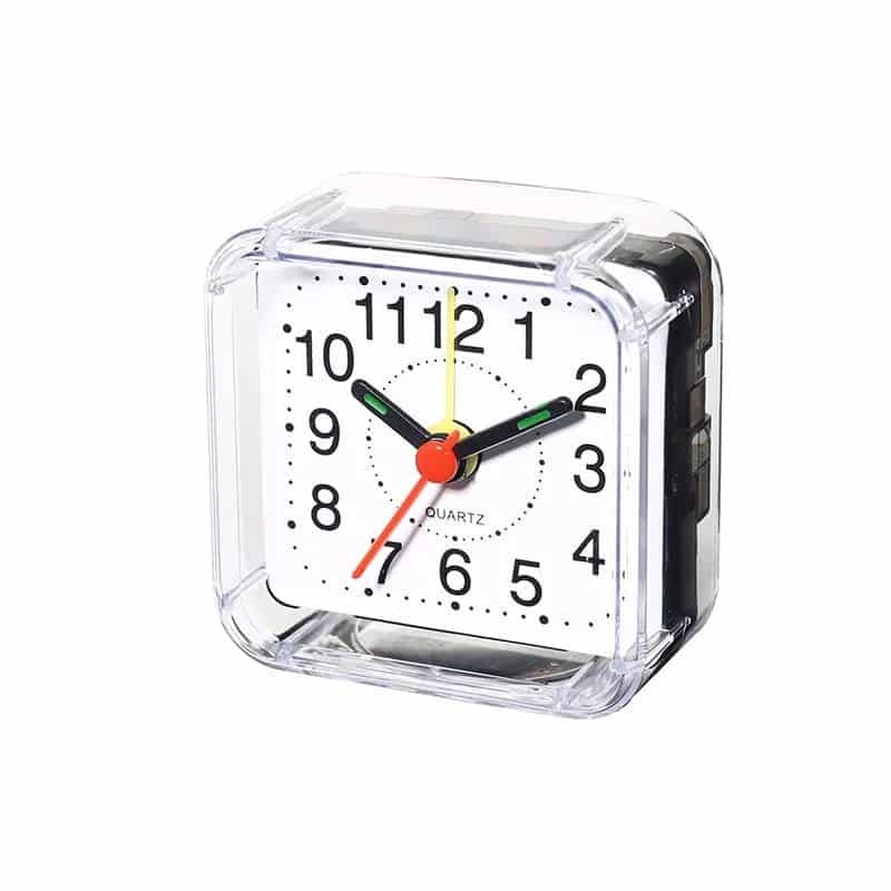 QUARTZ SQUARE SHAPE ALARM CLOCK | Jingles