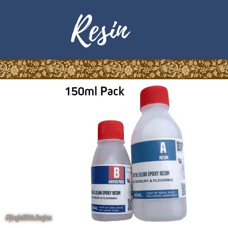 CRYSTAL CLEAR EPOXY RESIN 2:1 150ml | Jingles