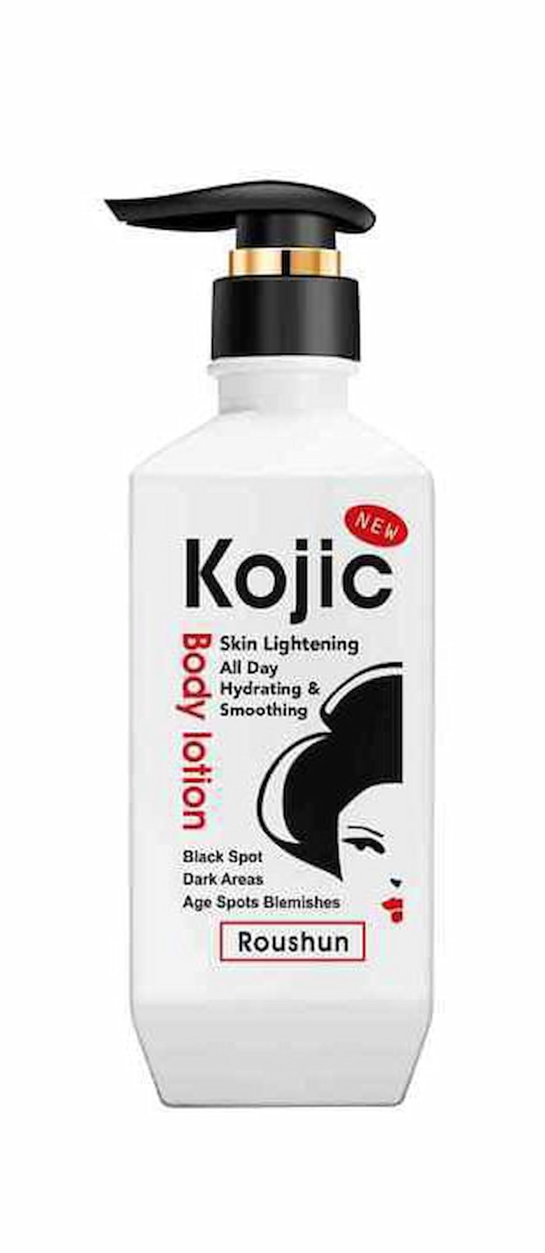 KOJIC SKIN LIGHTENING ALL DAY HYDRATING & SMOOTHING BODY LOTION ROUSHUN ...