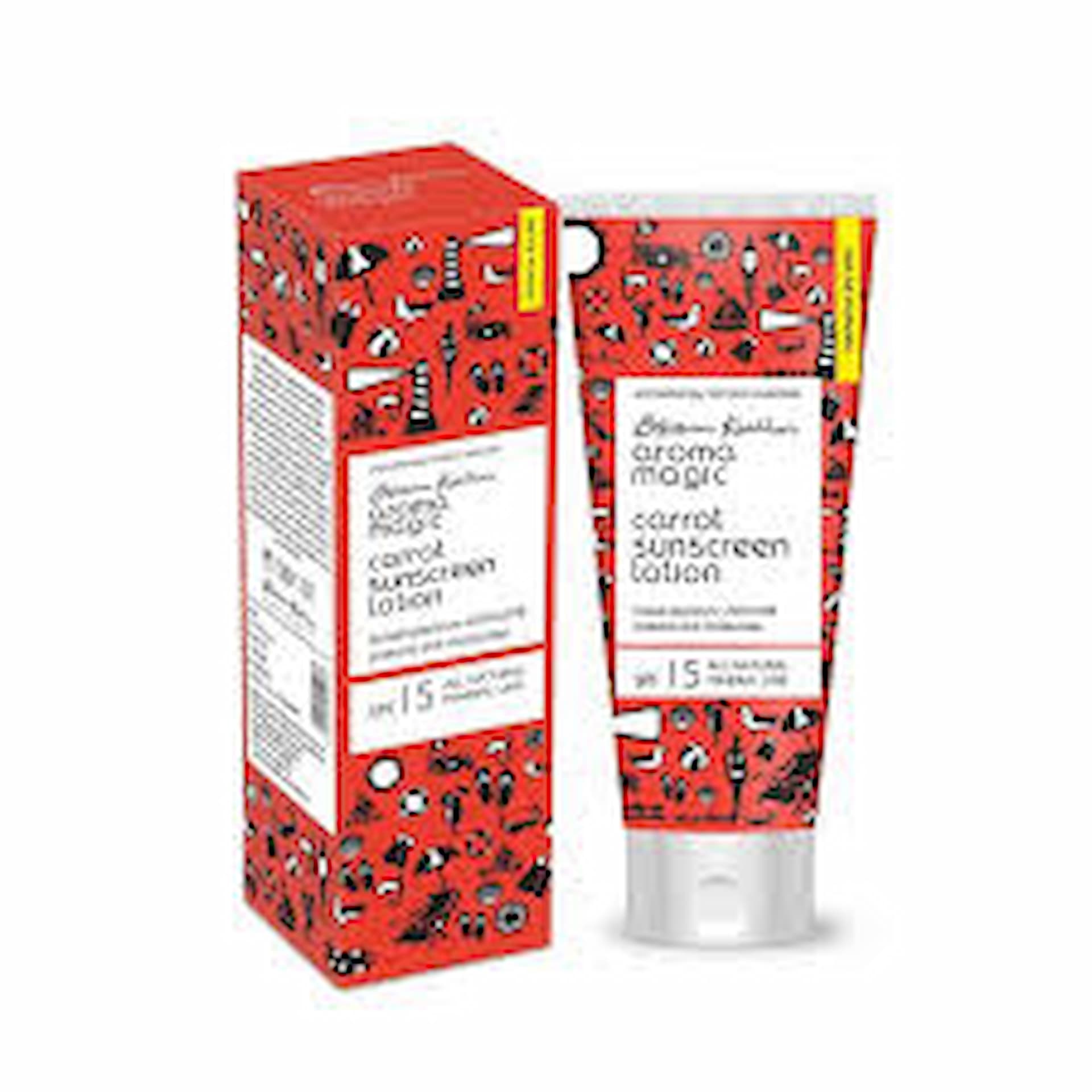 AROMA MAGIC CARROT SUNSCREEN LOTION SPF 15 50ML | Jingles