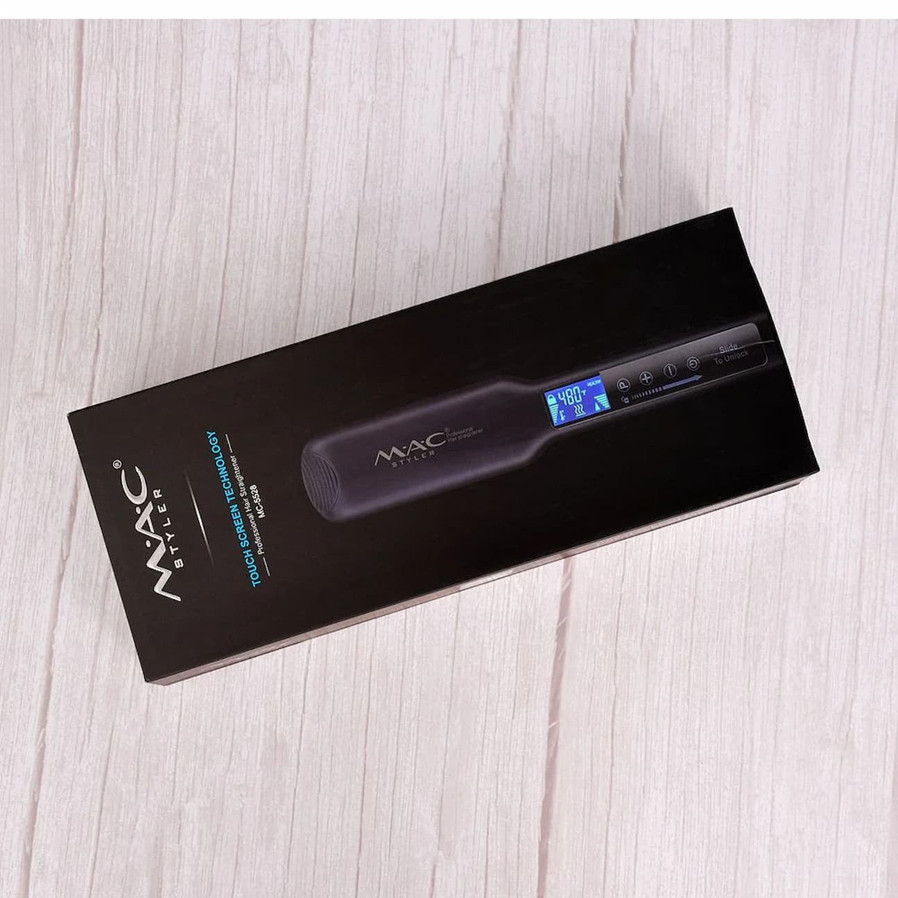 MAC STYLER TOUCH SCREEN TECHNOLOGY PROFESSIONAL HAIR STRAIGHTENER MC ...