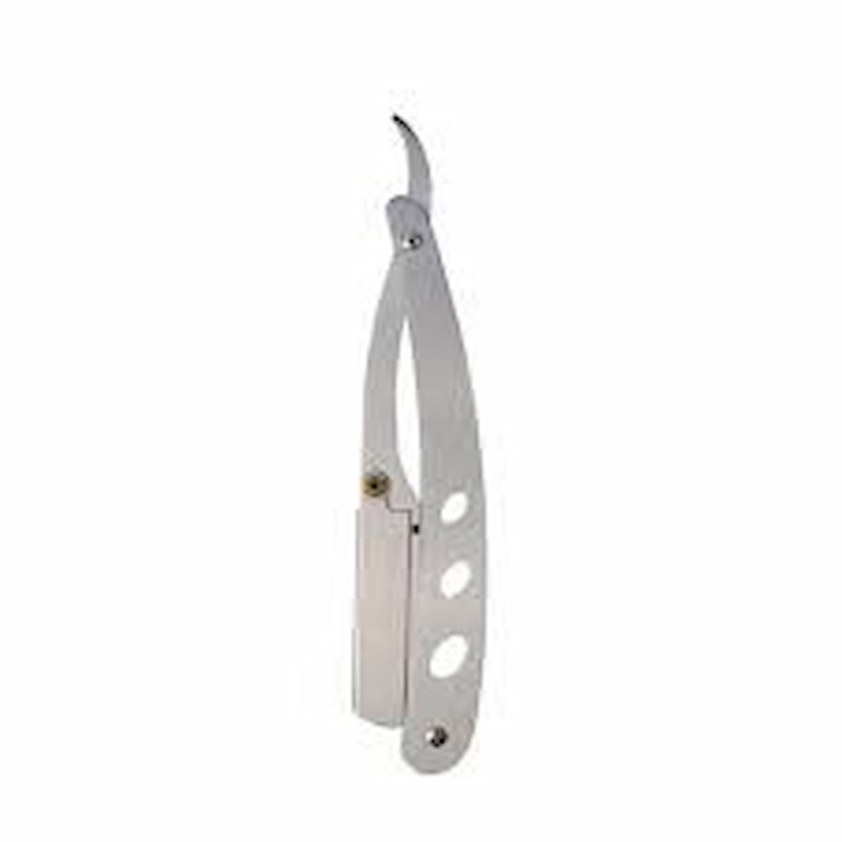 PROFESSIONAL STRAIGHT EDGE MANUAL SHAVER STAINLESS STEEL FOR MEN | Jingles