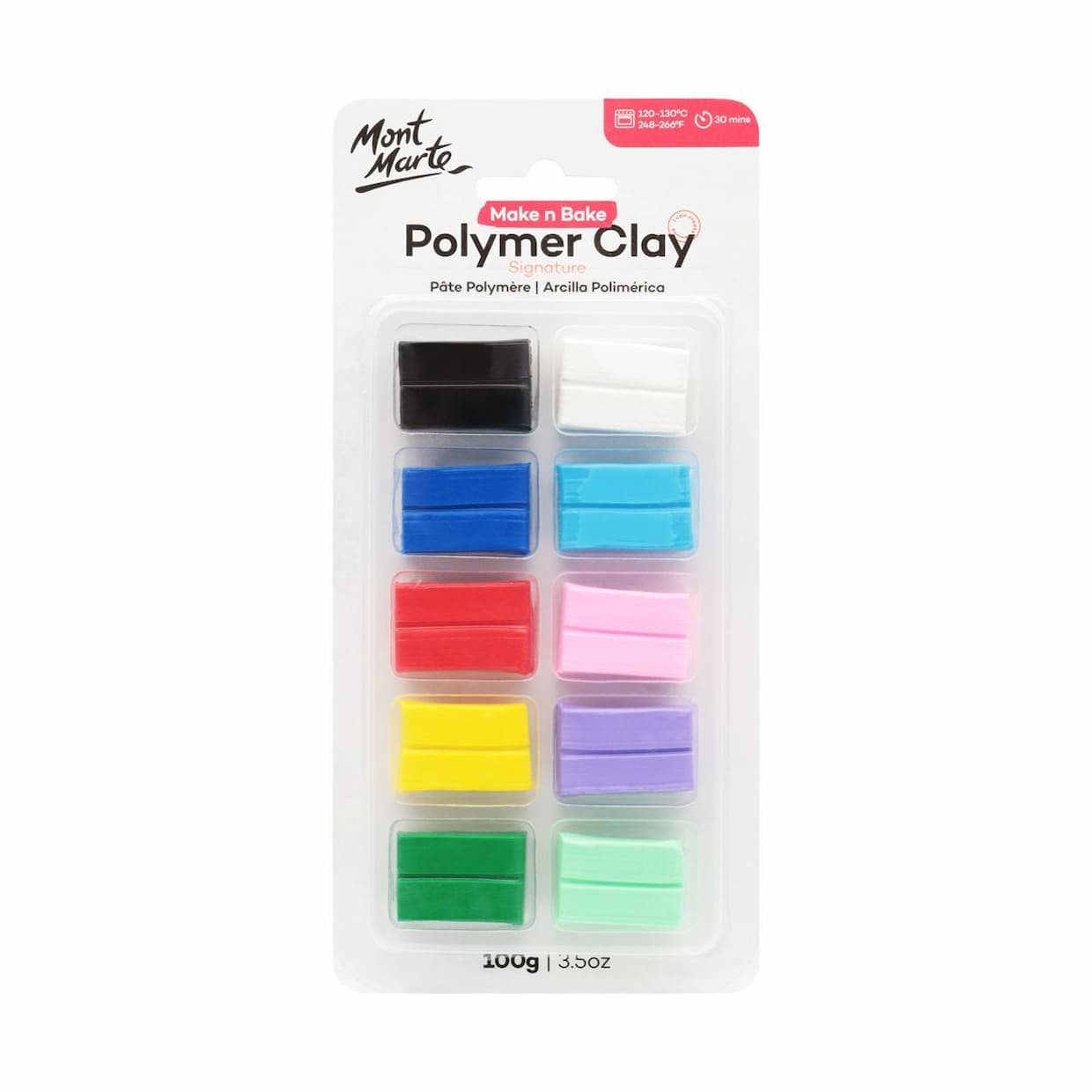 MONT MARTE MAKE N' BAKE POLYMER CLAY 100G | Jingles